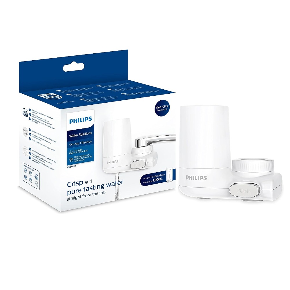 New PHILIPS WATER SOLUTIONS X-GUARD FILTER ONE CLICK INSTALLATION ...